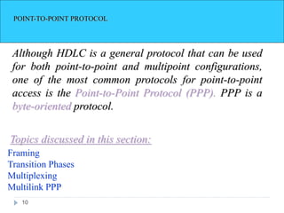 High level data link control and point to point protocol.pptx