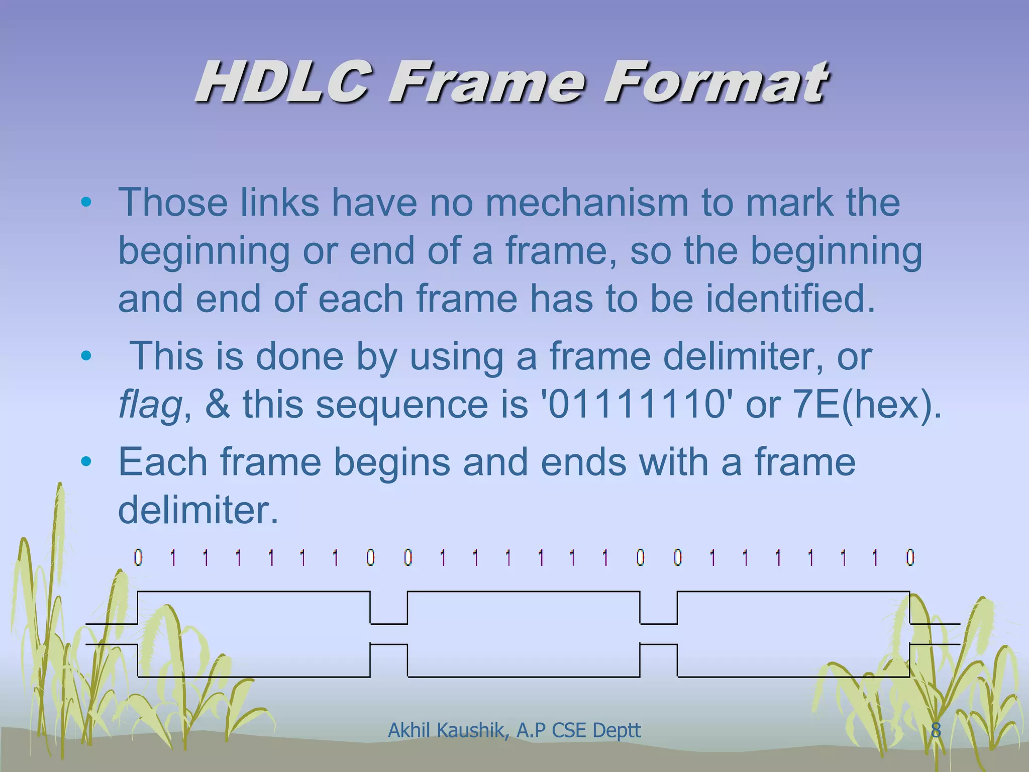 HDLC & basic protocols | PPTX