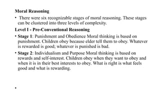 Moral development of human nature in different | PPTX
