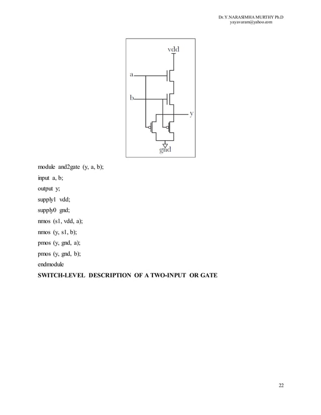 OVERVIEW OF HARDWARE DESCRIPTION LANGUAGES (HDLs) | DOCX