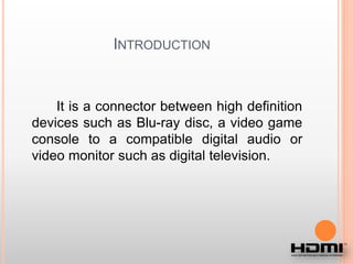 Hdmi | PPT