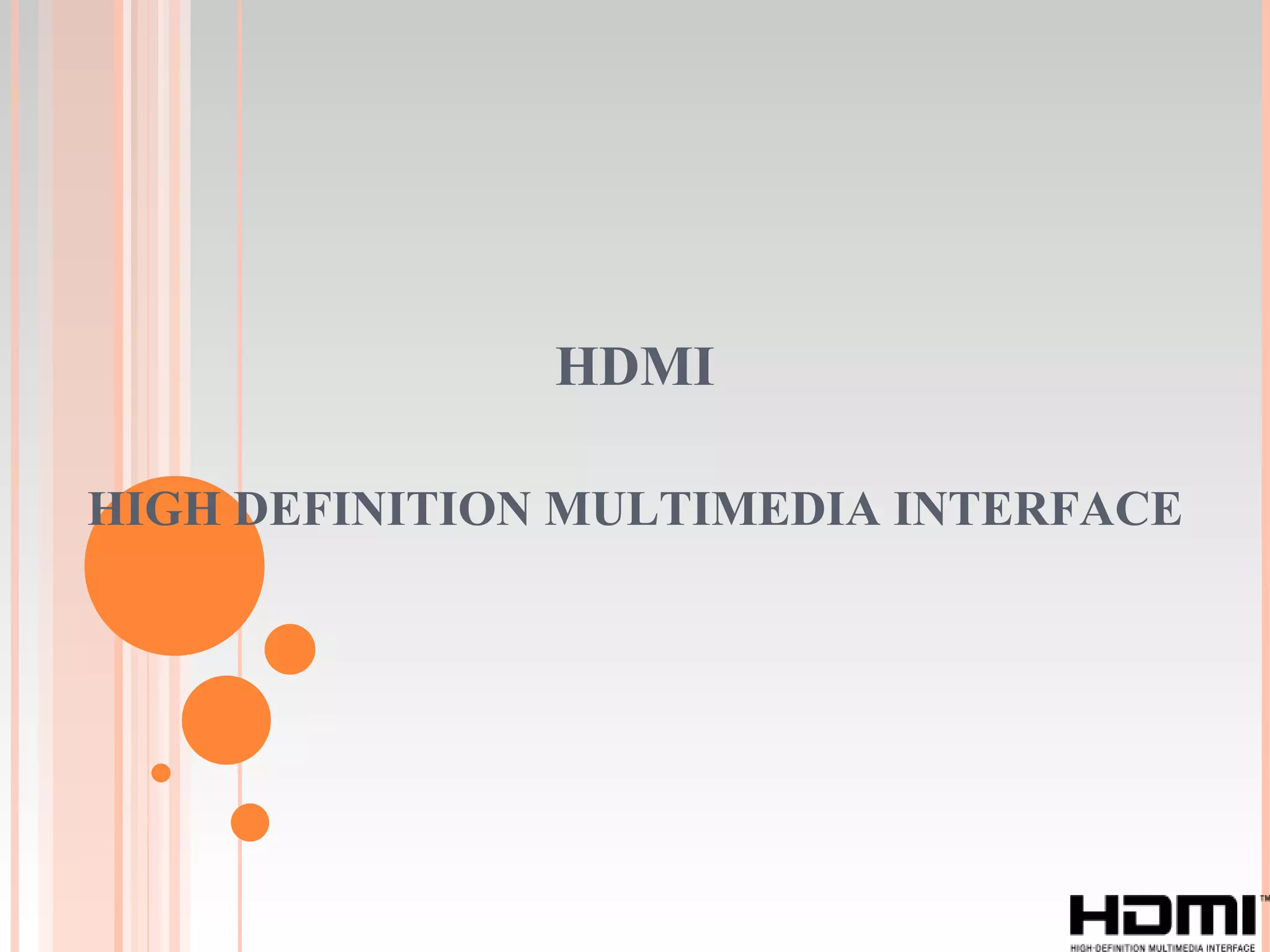Hdmi | PPT