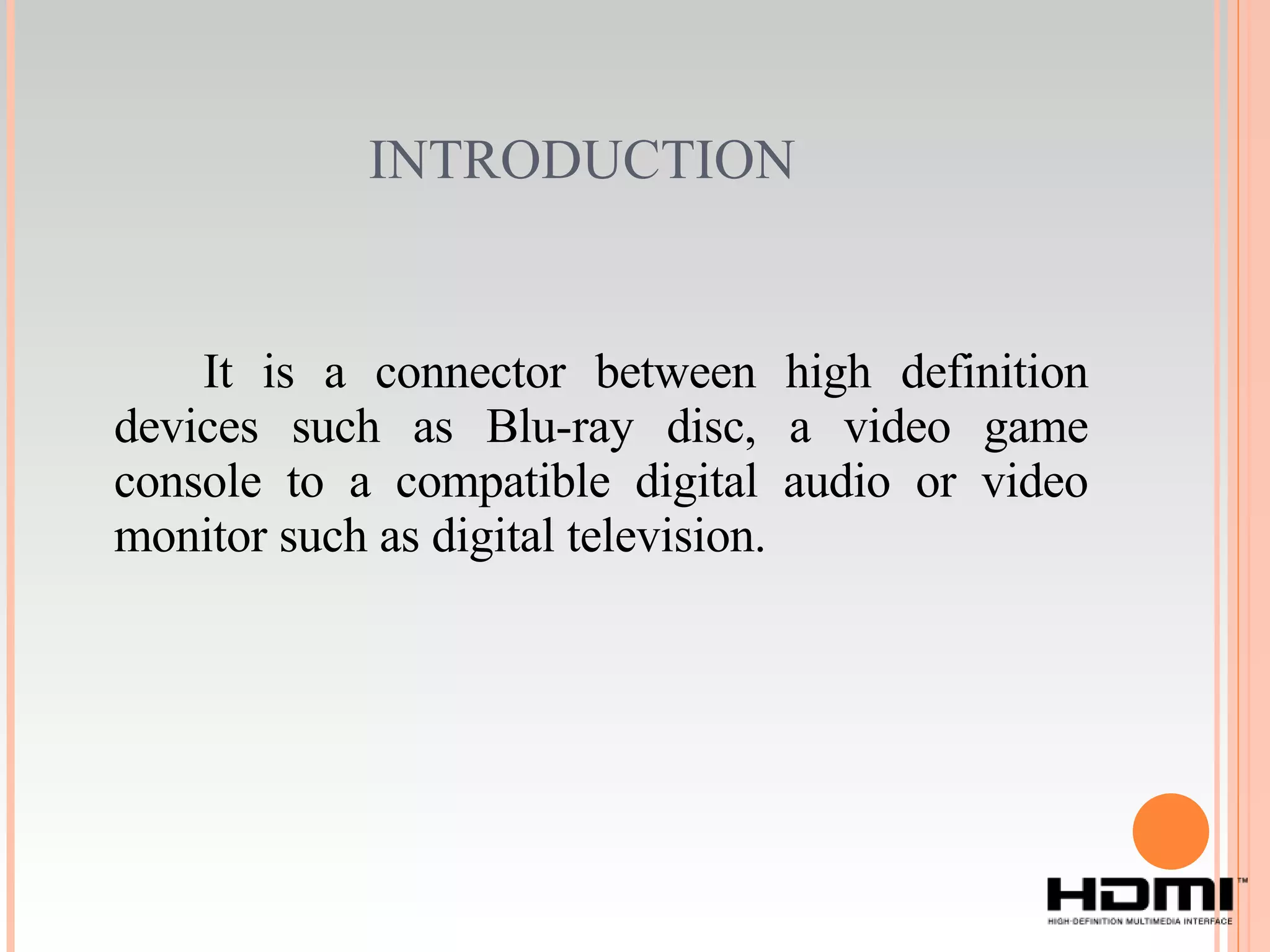 Hdmi | PPT