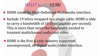 HDMI | PPTX