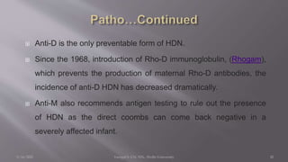 Hemorrhogic Disease of the New-born | PPTX