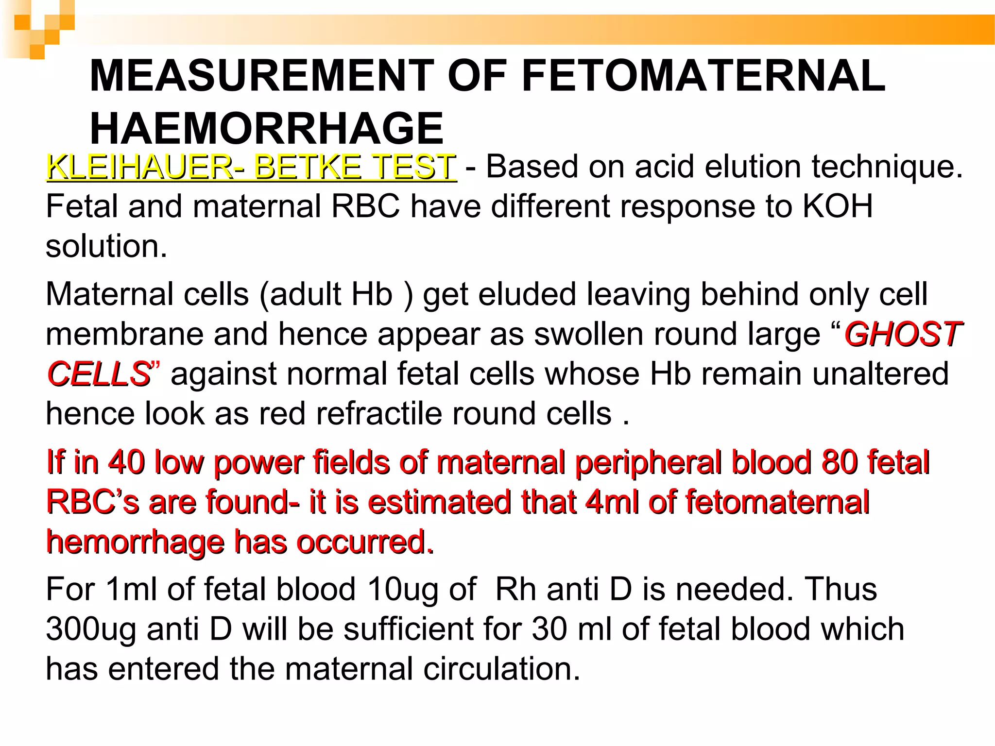 hemolytic disease of new born | PPT