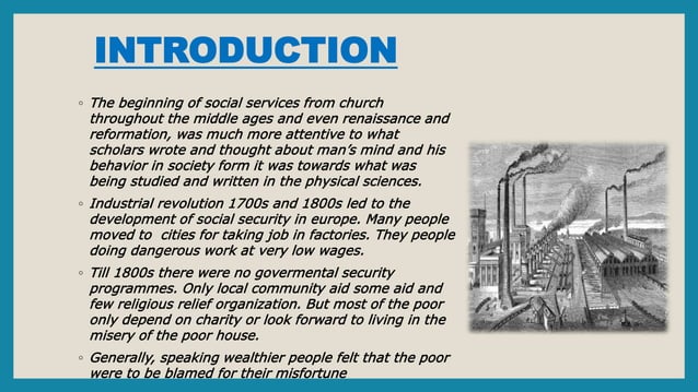 historical development of social work in uk | PPTX | Government Support ...