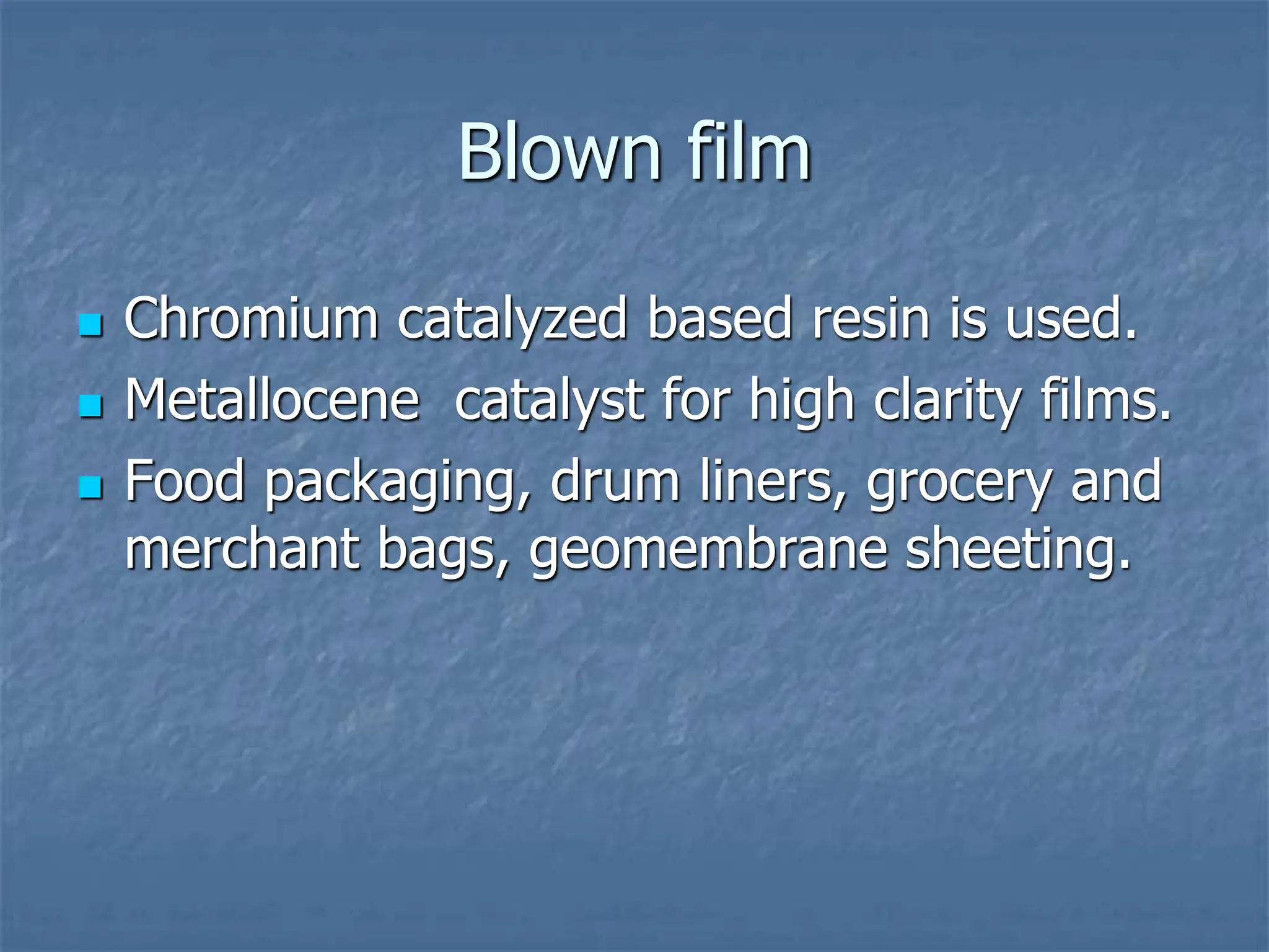 HDPE (High density Polyethylene) Presentation | PPT