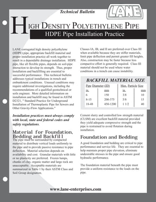Hdpe installation practice | PDF