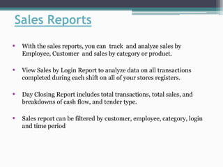 HDPOS Lite Reports | PPTX