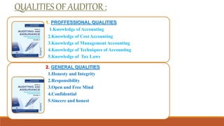 Auditng and Features of Audit | PPTX