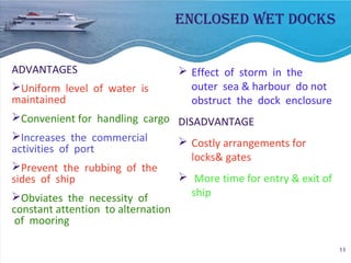 H & d ppt 05 wet docks | PPT