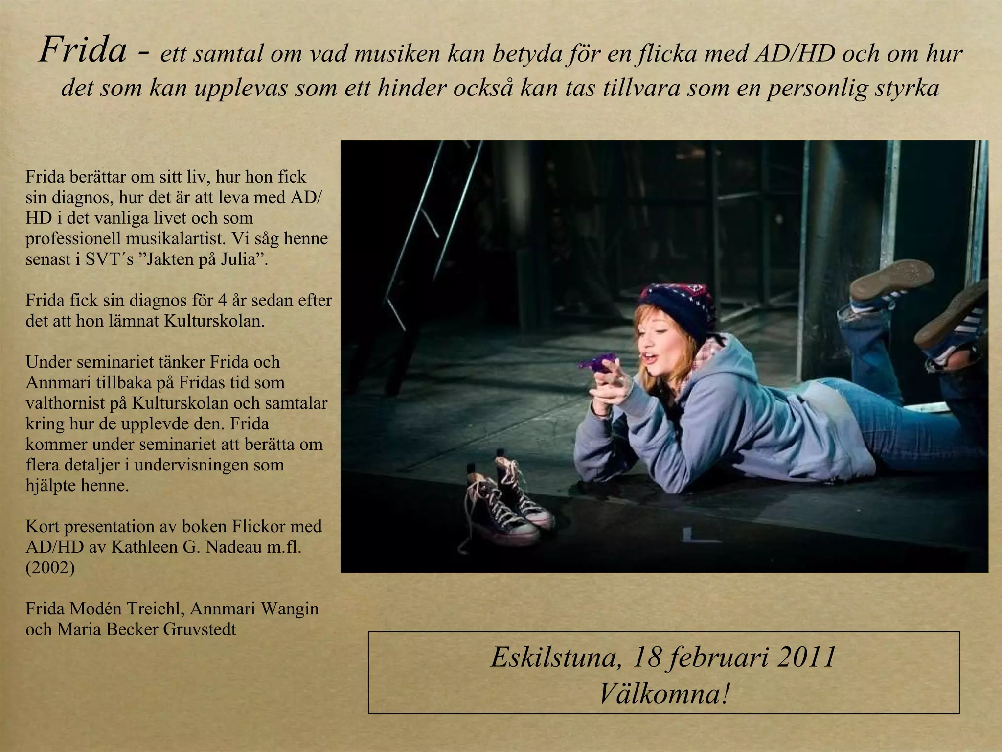 Flickor med ADHD | PPT