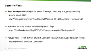 HDP Search Overview (APACHE SOLR & HADOOP) | PPTX