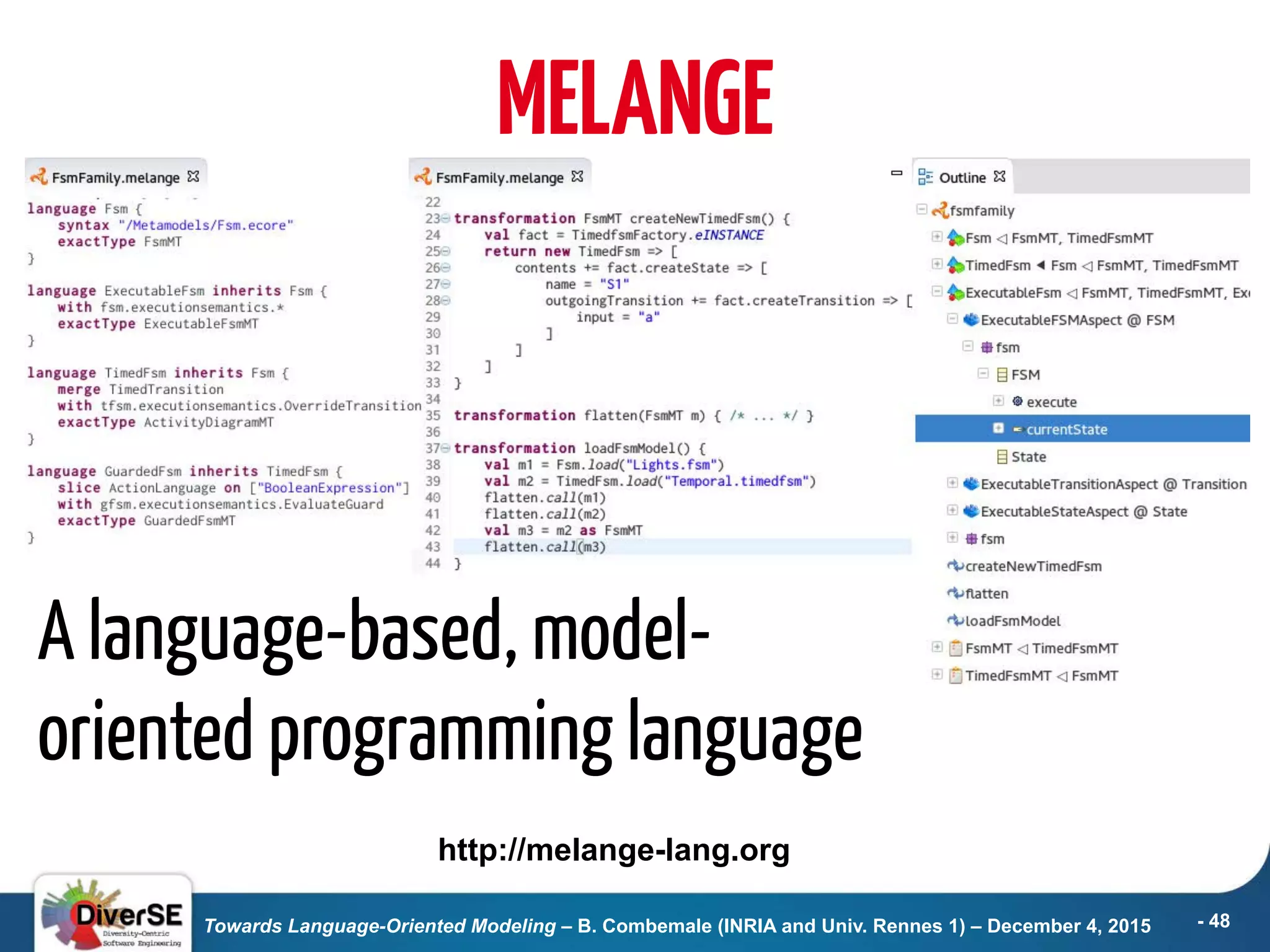 Towards Language-Oriented Modeling (HDR Defense) | PPT