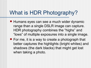 HDR Basics | PPT