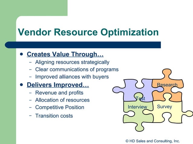Hd Resource Optimization | PPT