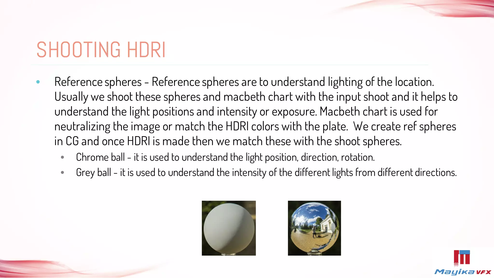 Understnading HDRI for VFX Lighting | PPT