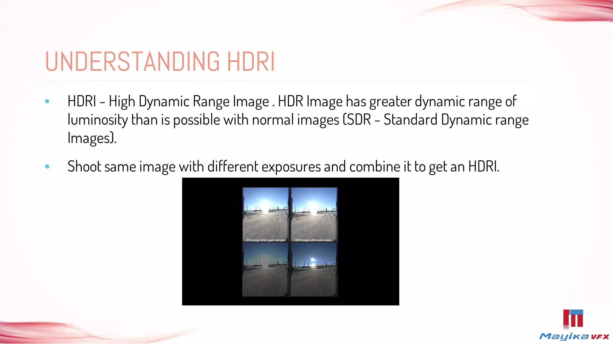 Understnading HDRI for VFX Lighting | PPT