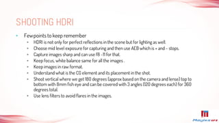 Understnading HDRI for VFX Lighting | PPT