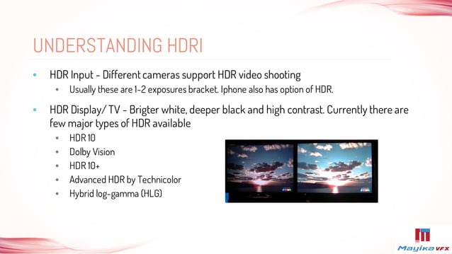 Understnading HDRI for VFX Lighting | PPT