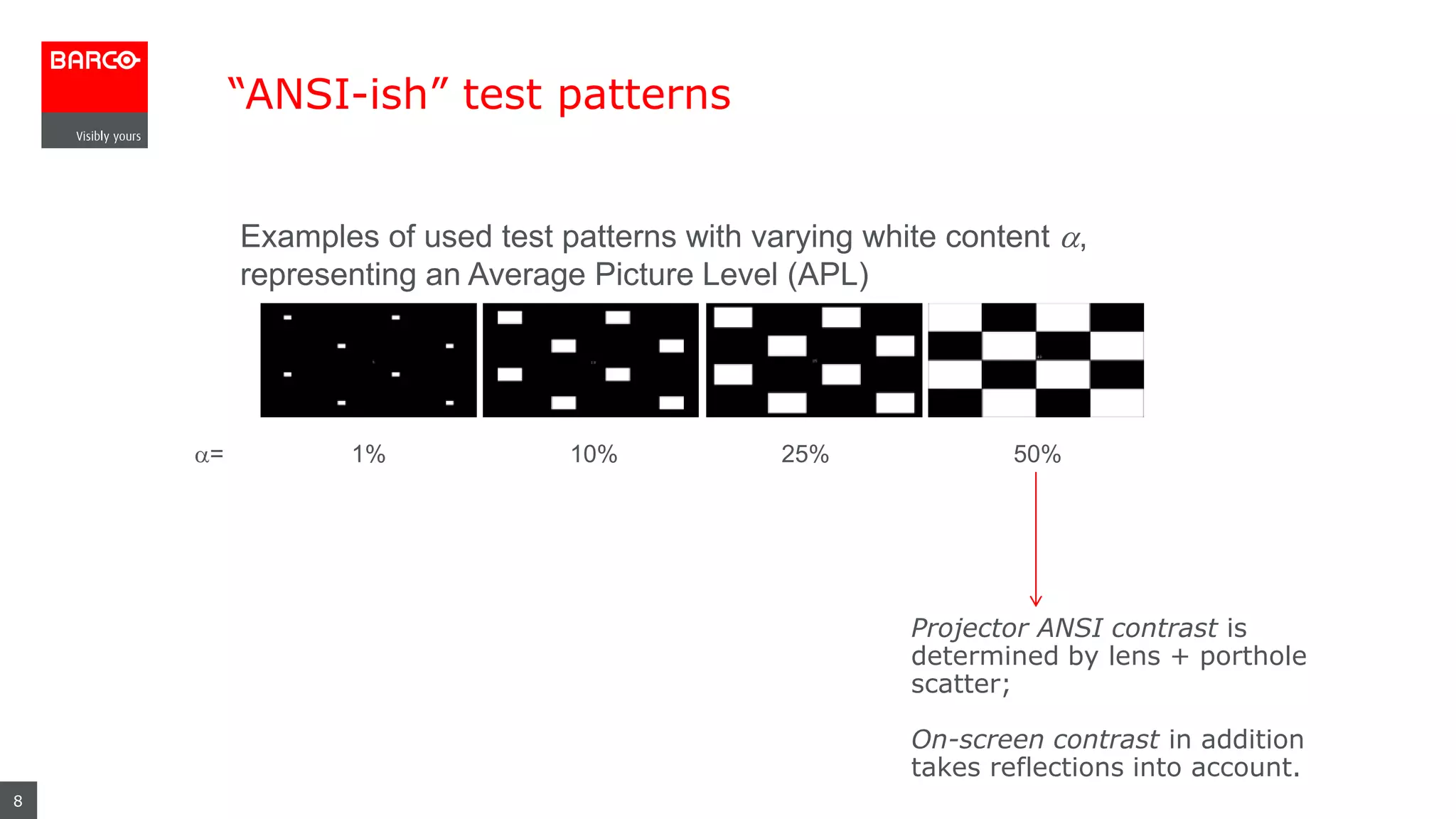HDR in Cinema: Achievable Contrast | PPTX