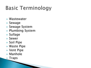 House Drainage System | PPTX