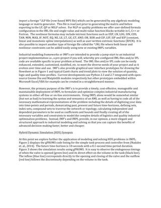 Hybrid Dynamic Simulation (HDS) Industrial Modeling Framework (HDS-IMF) | PDF