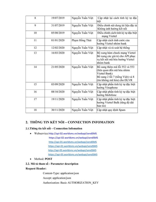 Hdsd api v5.6 02 12_20 | PDF