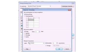 MS Project 2013 - Quick guide | PPT