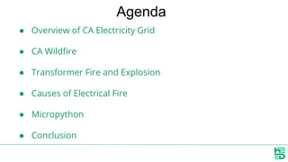 Internet of Energy: "Can python prevent California wildfires?" | PDF
