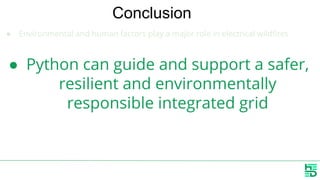 Internet of Energy: "Can python prevent California wildfires?" | PDF