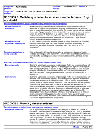 HOJA DE DATOS DE SEGURIDAD PRIMER COMEX 100.pdf
