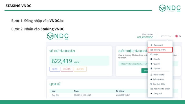 VNDC - Staking VNDC | PDF