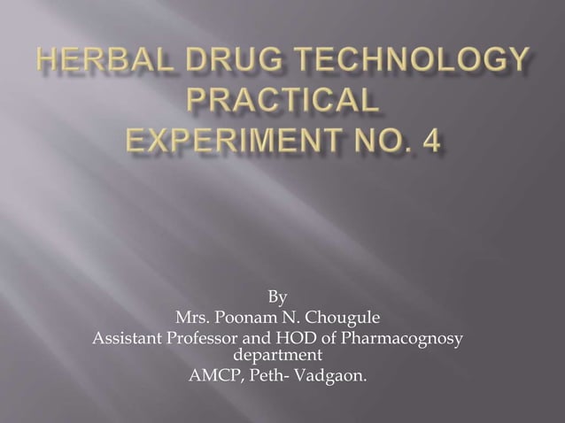 HDT Practical Exp. 4 | PPTX