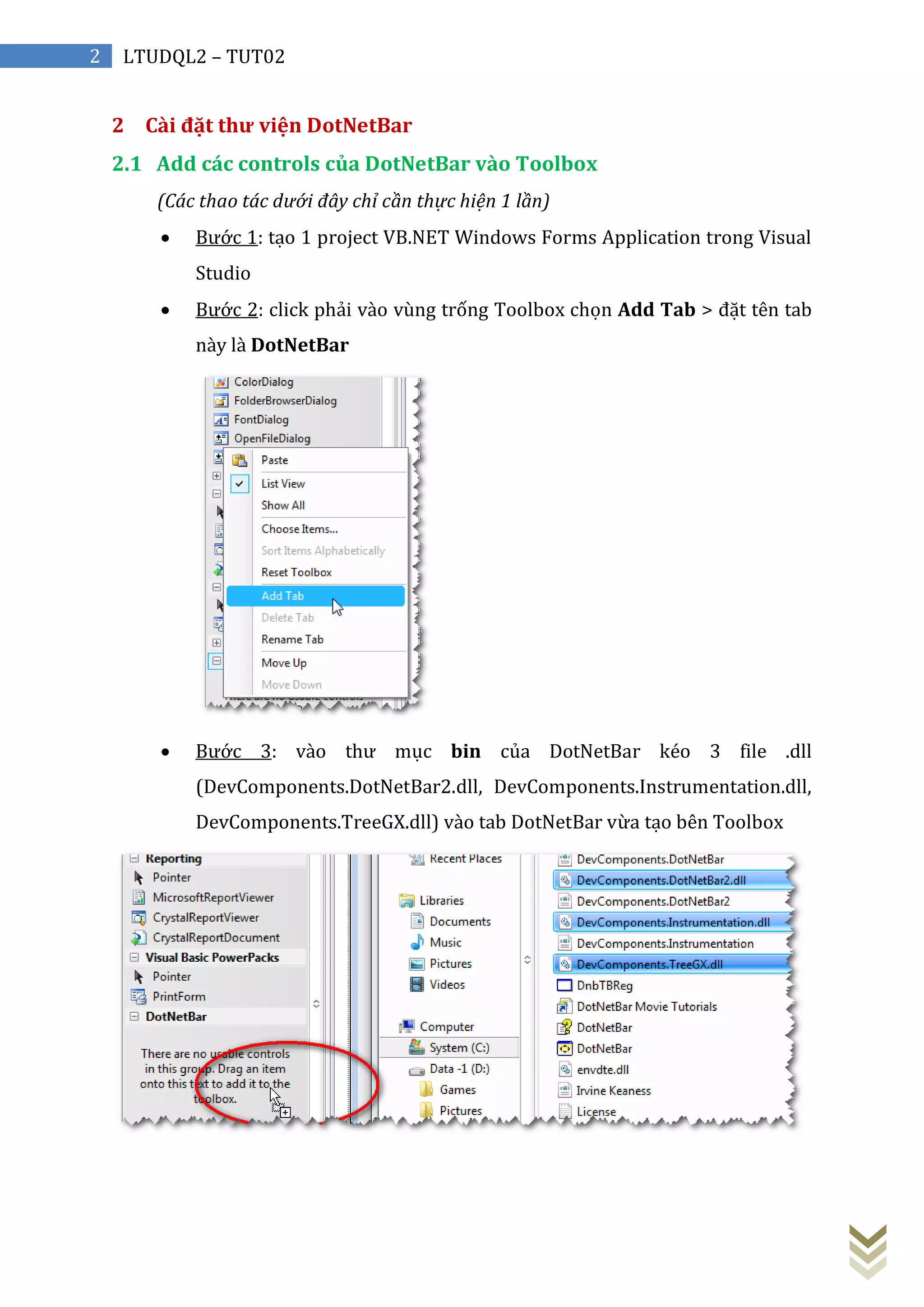 Hdth04 ltudql02-dotnet bar | PDF