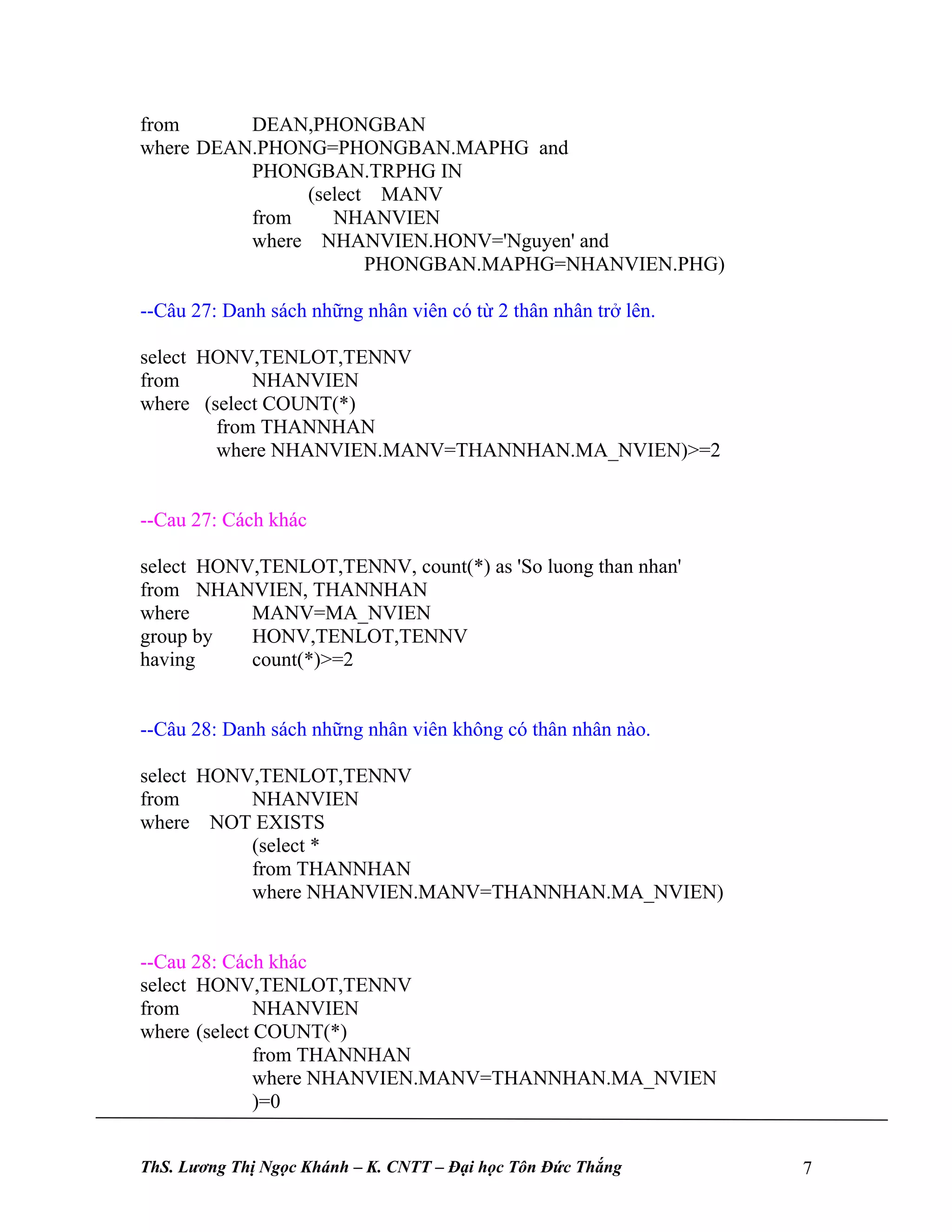 Hd th sql server_tuan5_n_khanh | PDF