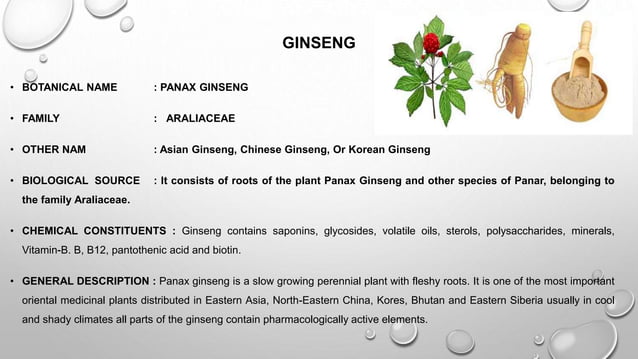 HERBS AS HEALTH FOOD IN HERBAL DRUG TECHNOLOGY | PPTX