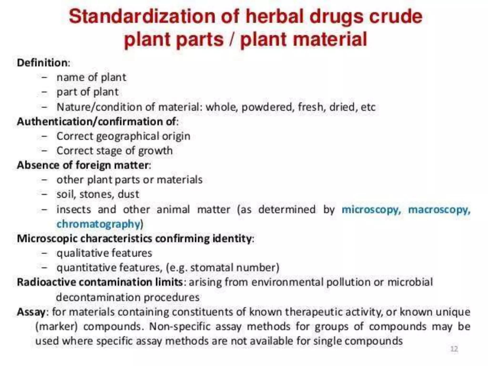 Herbal drug technology unit 1 | PPTX