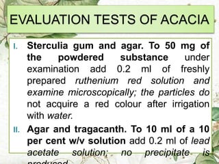 Evaluation of Acacia | PPTX