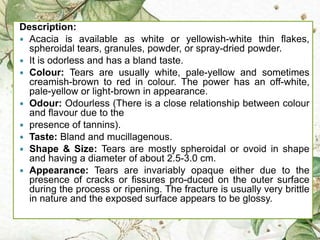 Evaluation of Acacia | PPTX
