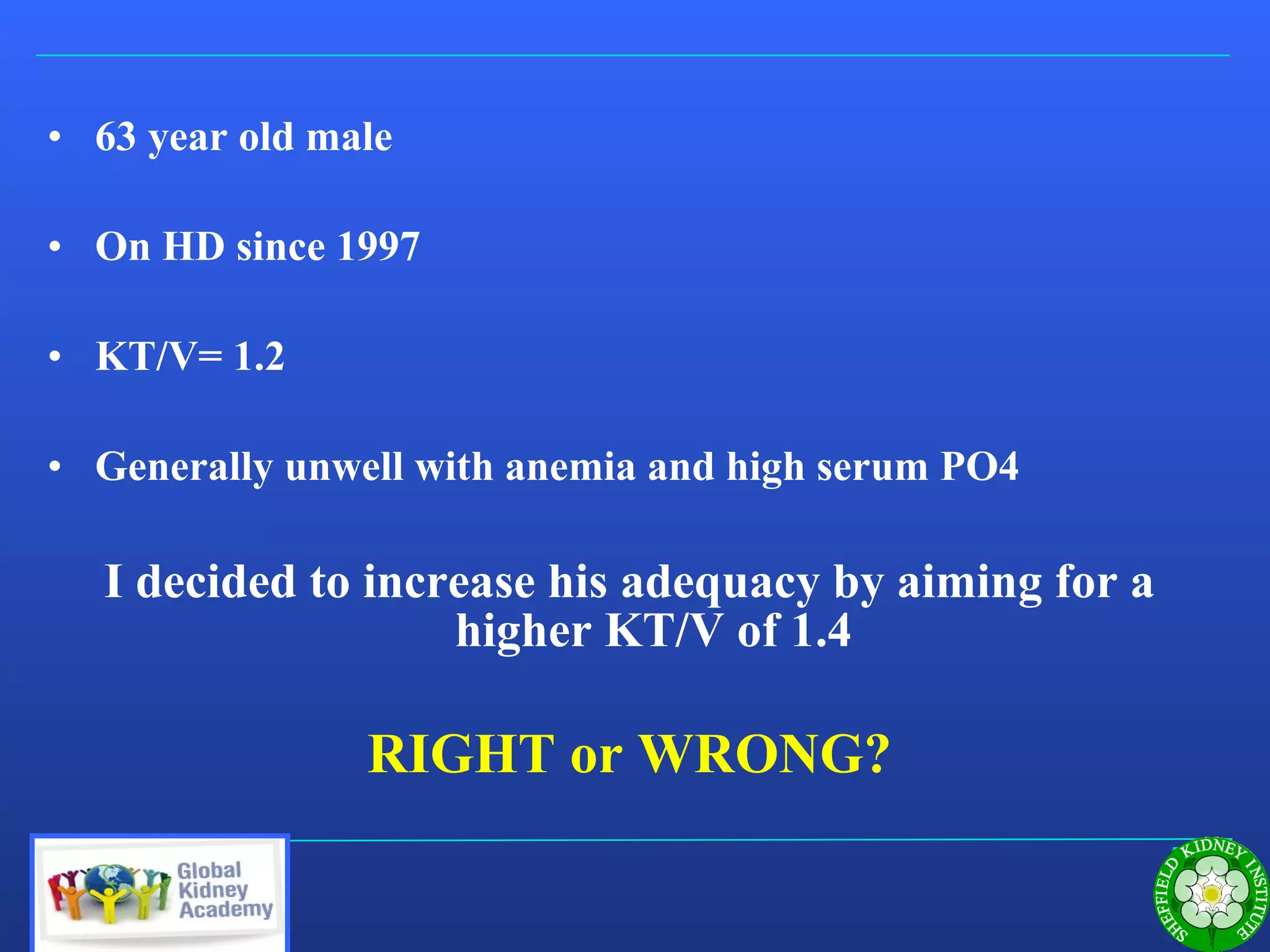 Critical Appraisal of some HD RCTs | PPT