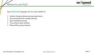 Introduction to Pig | Pig Architecture | Pig Fundamentals | PPTX