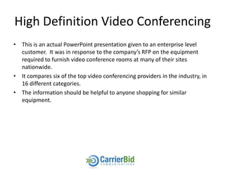 HDVC Enterprise Presentation | PPTX
