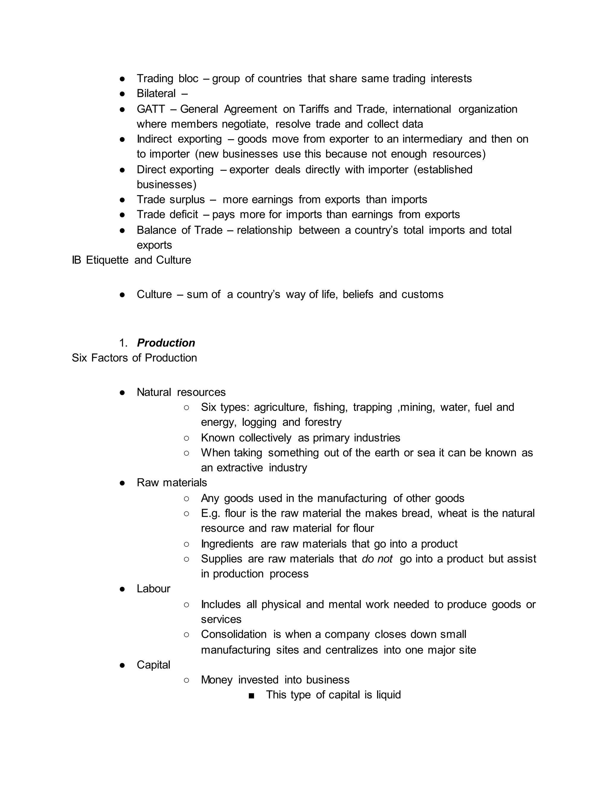 Bbi2 o grade 10 business – final exam | DOCX