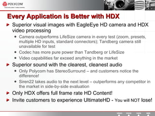 HDX 9002 Briefing.ppt | Web Conferencing | Computer Software and ...