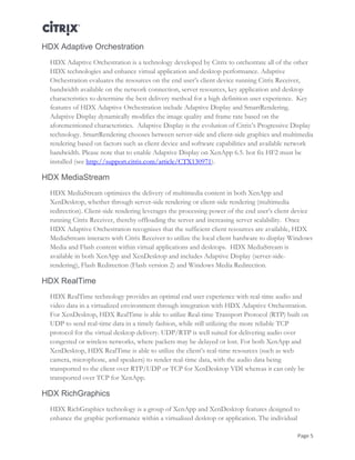 Hdx optimization and best practices | PDF