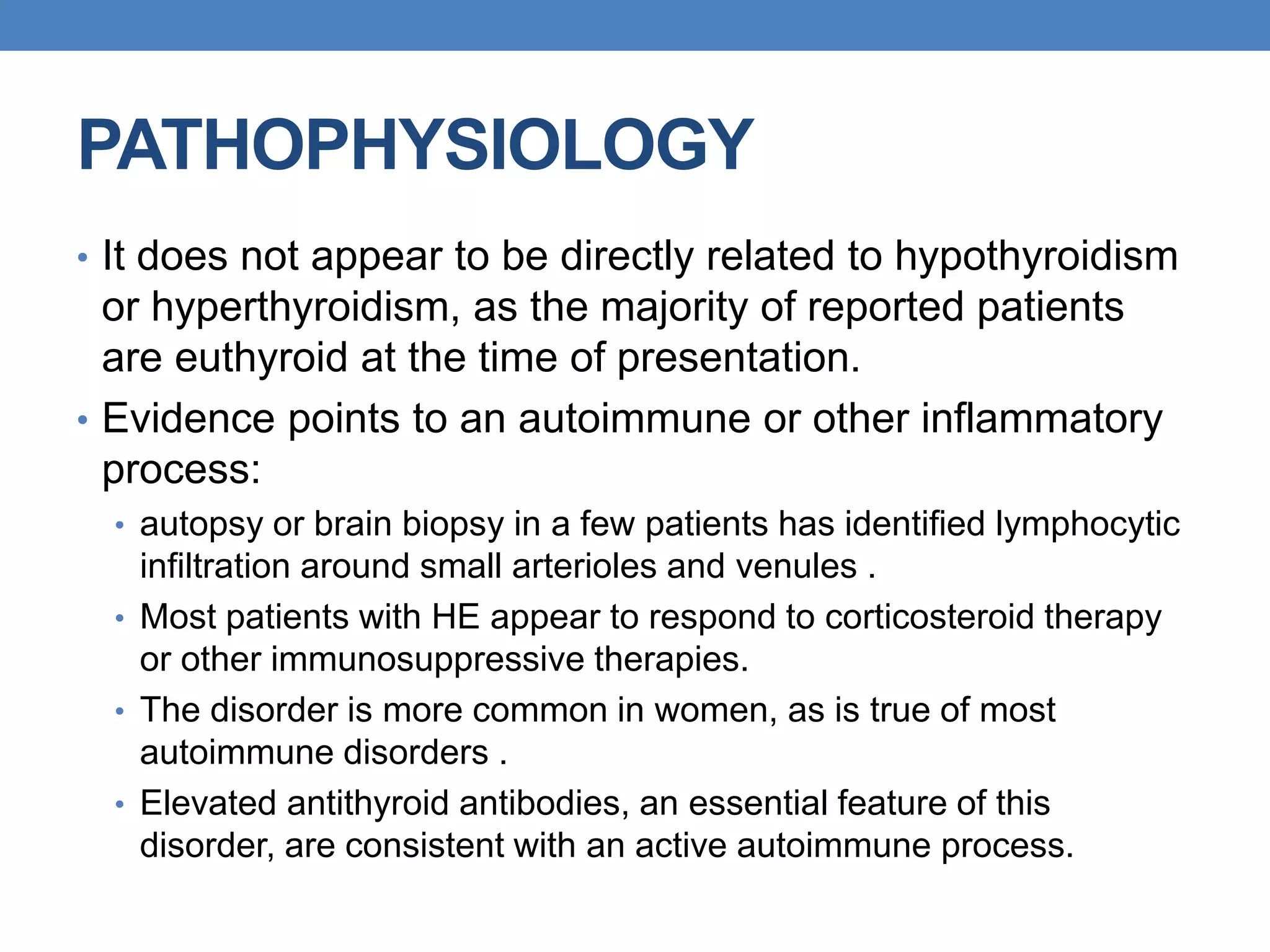hashimoto encephalopathy | PPTX