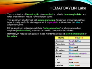 Haematoxylin and Eosin Staining in Ecotoxicology | PPT