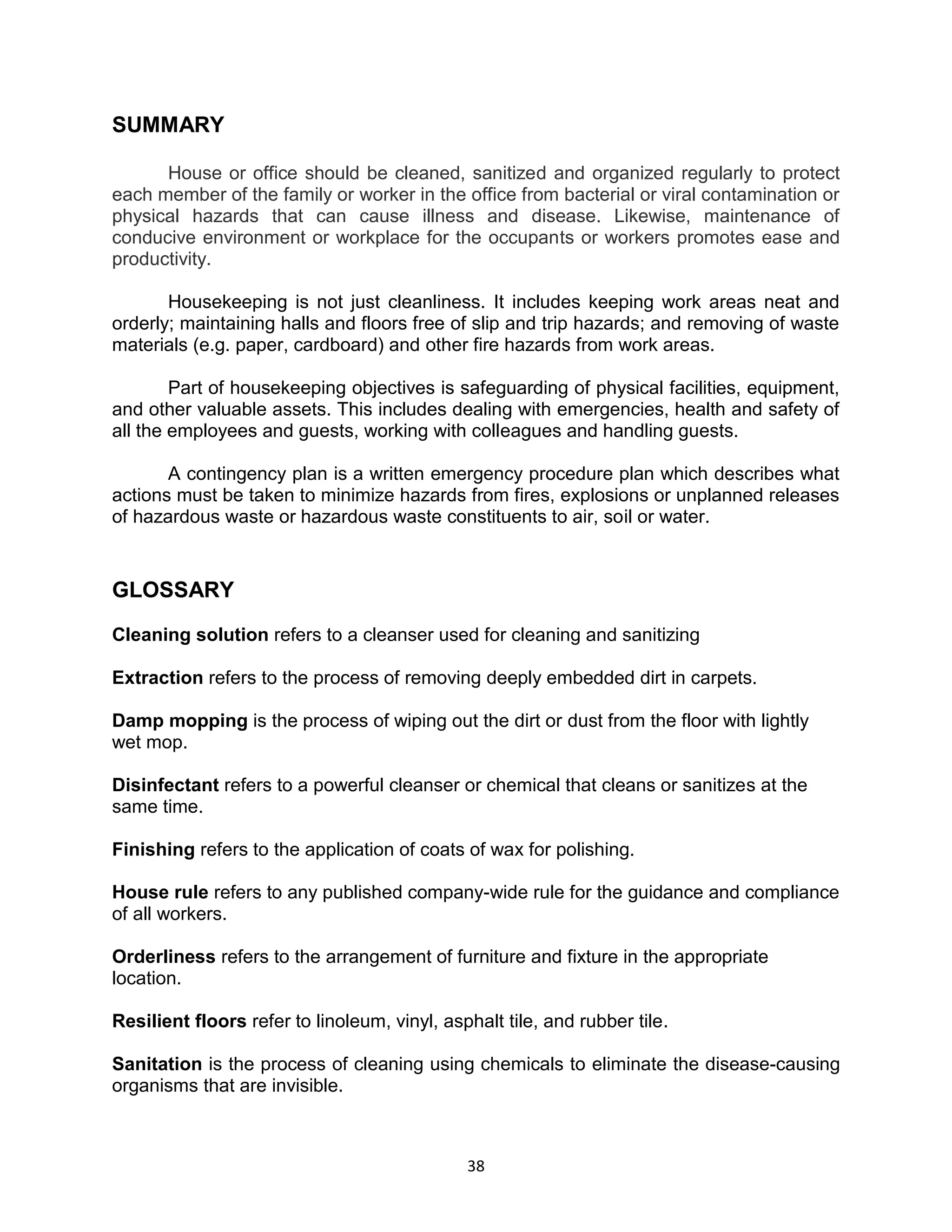 Household Services 7&8 Module | PDF